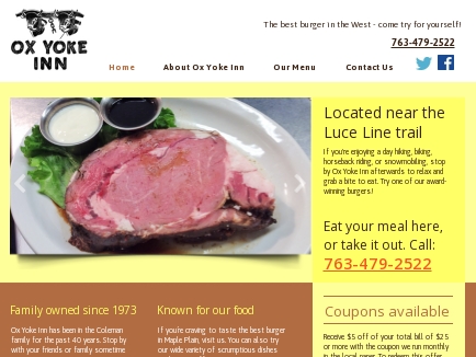 Ox Yoke Inn - Family Restaurant | Maple Plain, MN