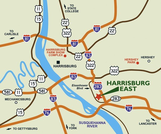 Direction Information | Harrisburg East Self Storage
