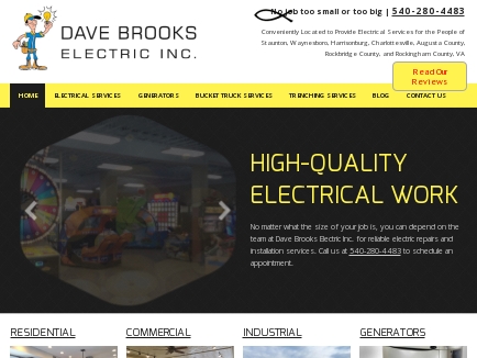 Dave Brooks Electric Inc. | Electrician | Staunton, VA