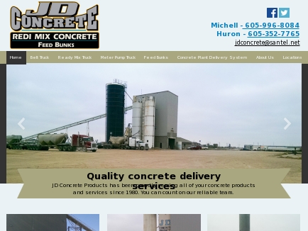 JD Concrete Products - Concrete | Mitchell, SD