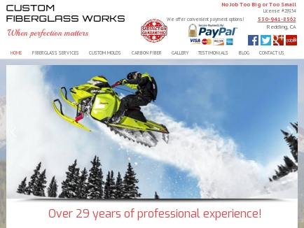Custom Fiberglass Works - Fiberglass Service | Redding CA