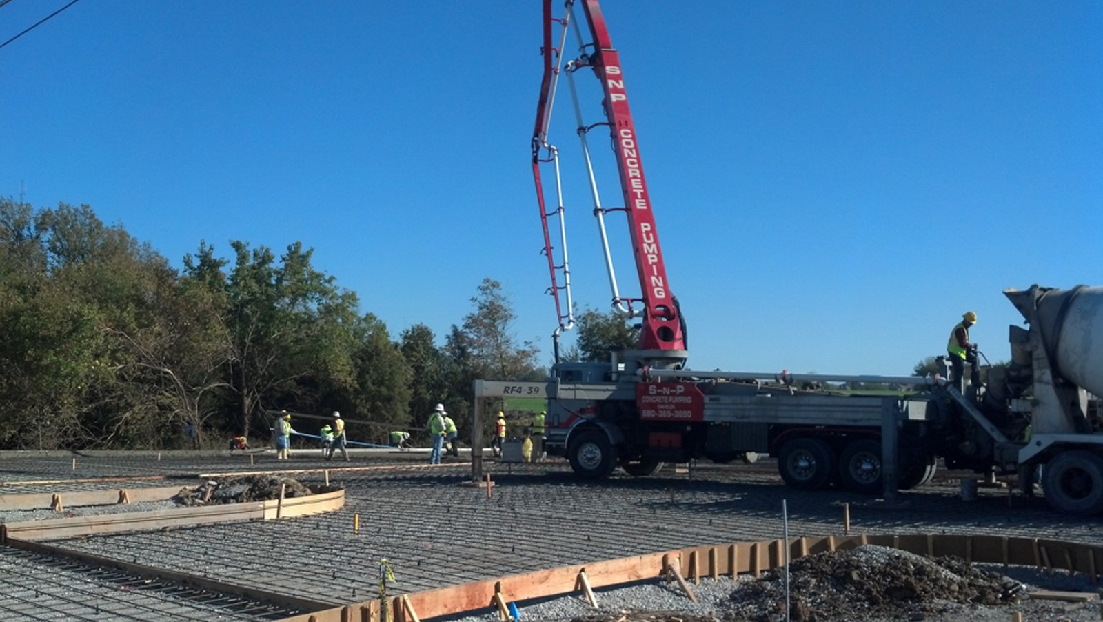SNP Concrete Pumping | Concrete Contractors | Davis, OK