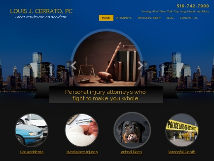 Louis J Cerrato, PC | Personal Injury | Garden City South, NY