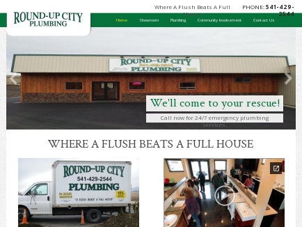 Round-Up City Plumbing LLC - 24/7 | Pendleton, OR