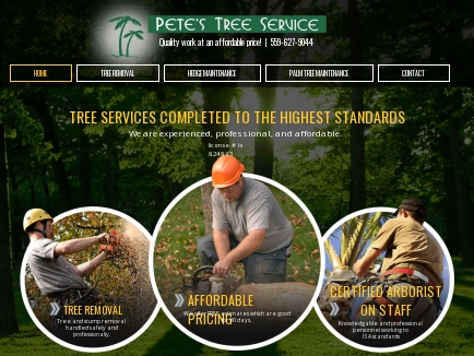 Pete's Tree Service - Tree Trimming and Removal | Visalia, CA
