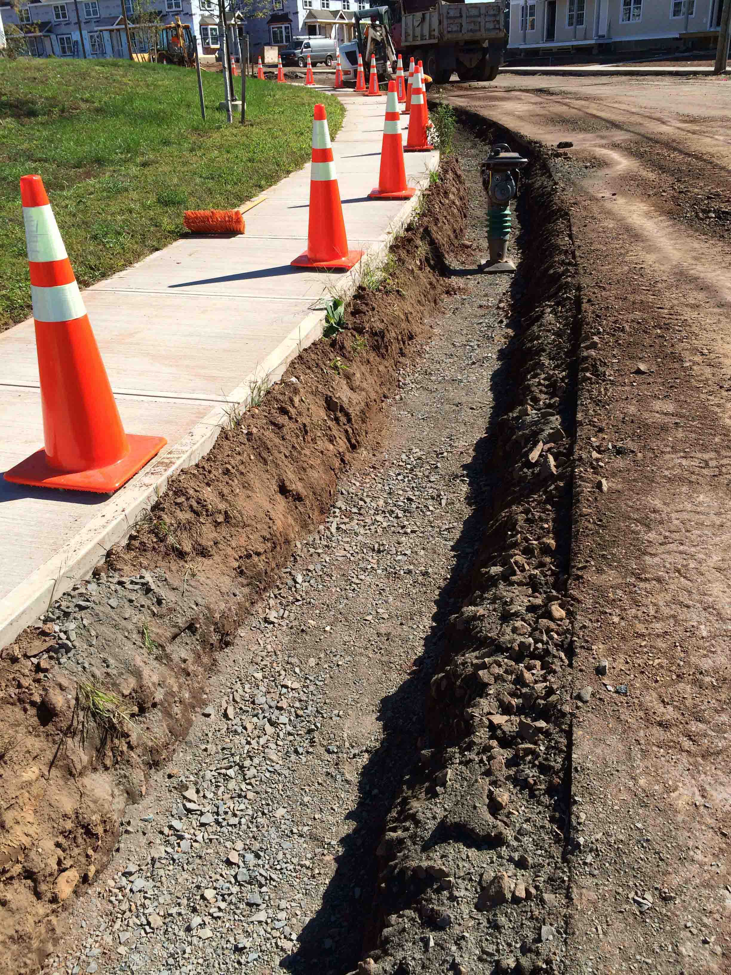 Natale Concrete Construction LLC Trench Photo Gallery Bloomfield