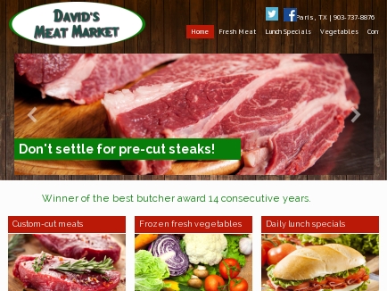 David's Meat Market - Kabobs and Shrimp | Paris, TX