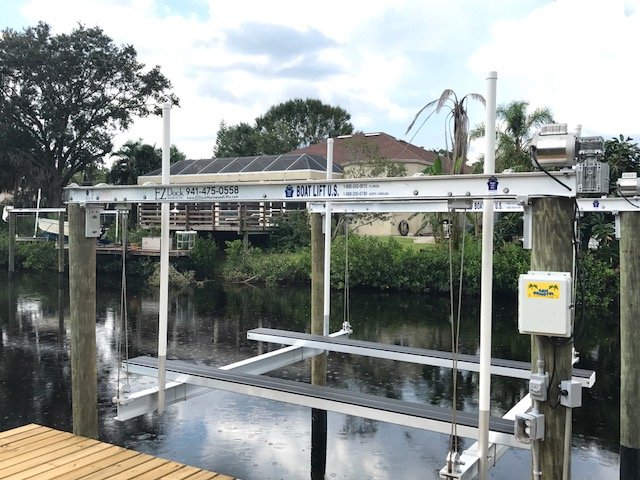 Boat Lifts | Cape Canopy Boat Lifts | Englewood, FL