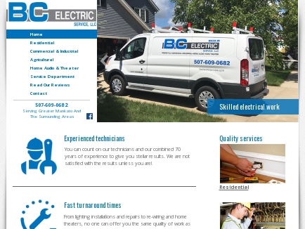 BC Electric Service, LLC | Electrician | Mankato, MN