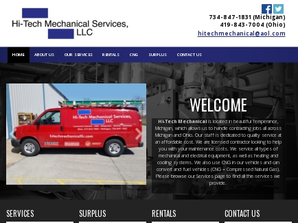 Hi-Tech Mechanical Services LLC | Temperance, MI