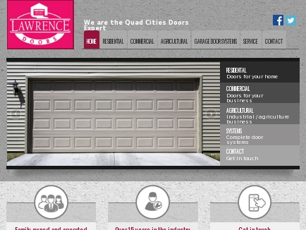 Lawrence Doors - Garage Doors and Full Door Systems | Coal Valley, IL