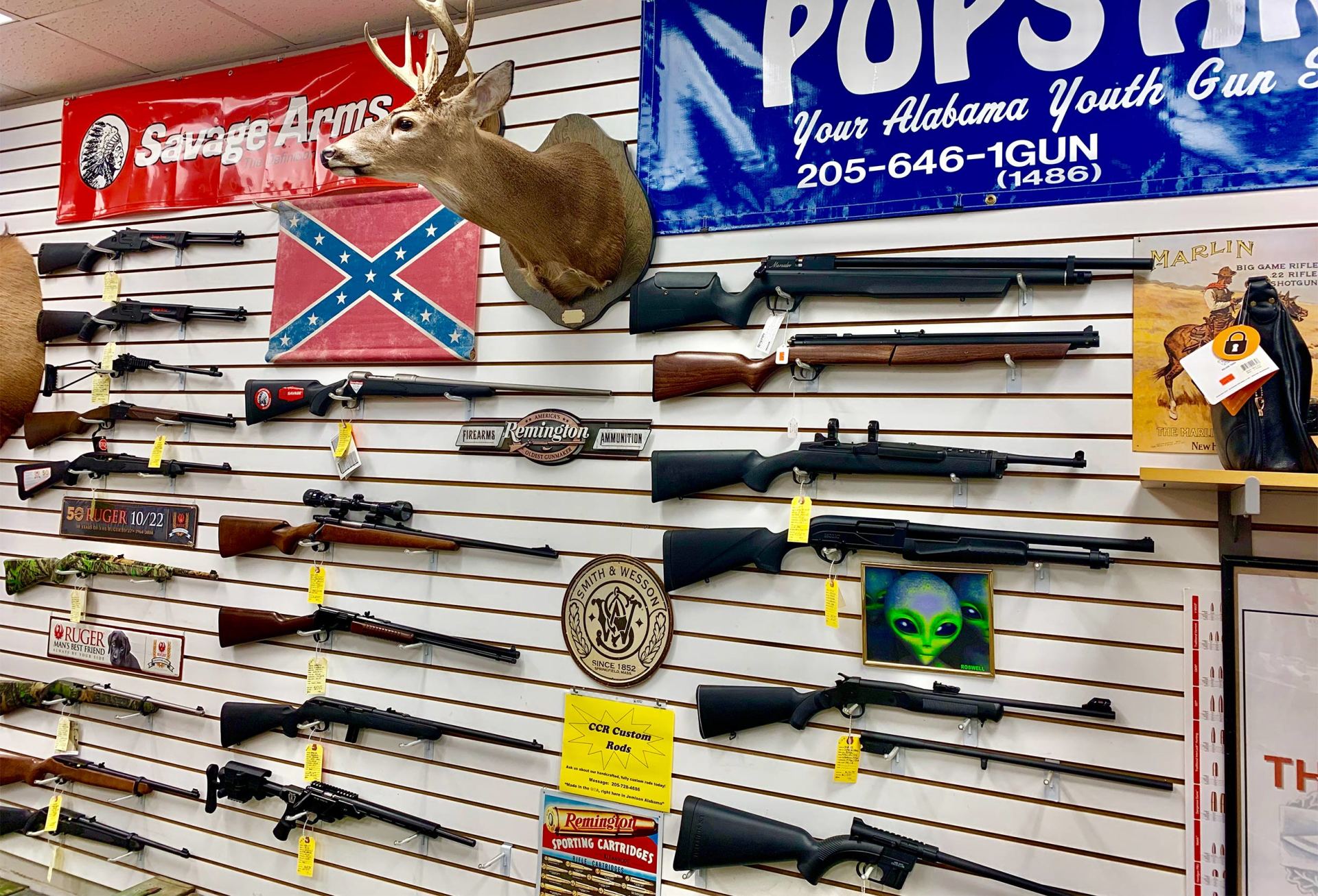 POPS Armory | Firearm and Ammunition Store | Jemison, AL