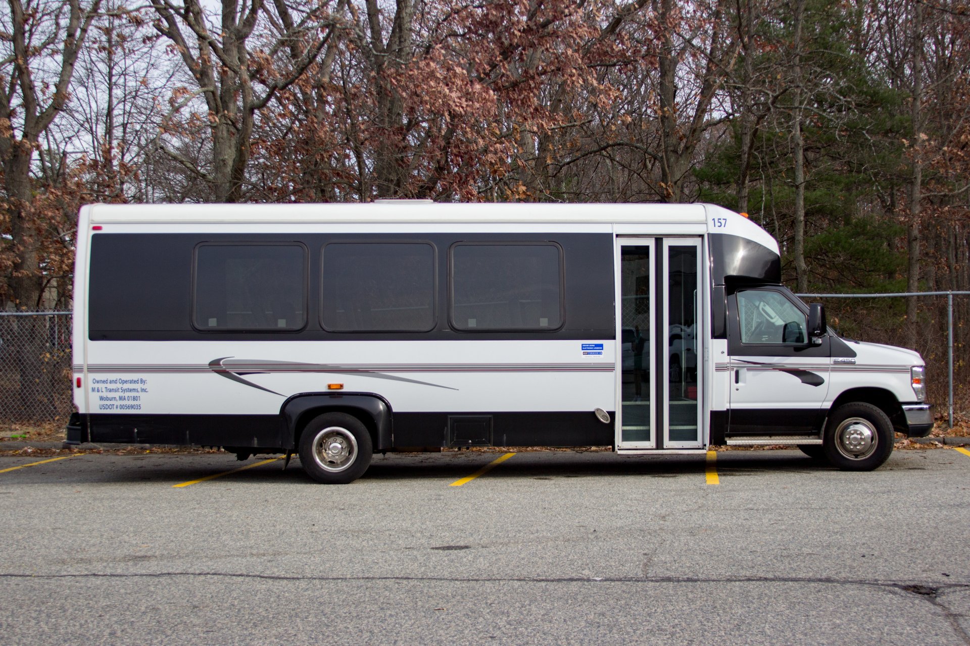 M & L Transit Systems Inc 24-Passenger Mini Coach, New England, MA, NH