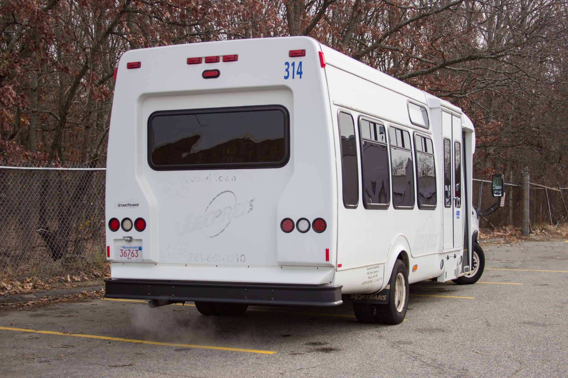 M & L Transit Systems Inc 23 PX Mini Coach, New England, MA, NH, CT, RI