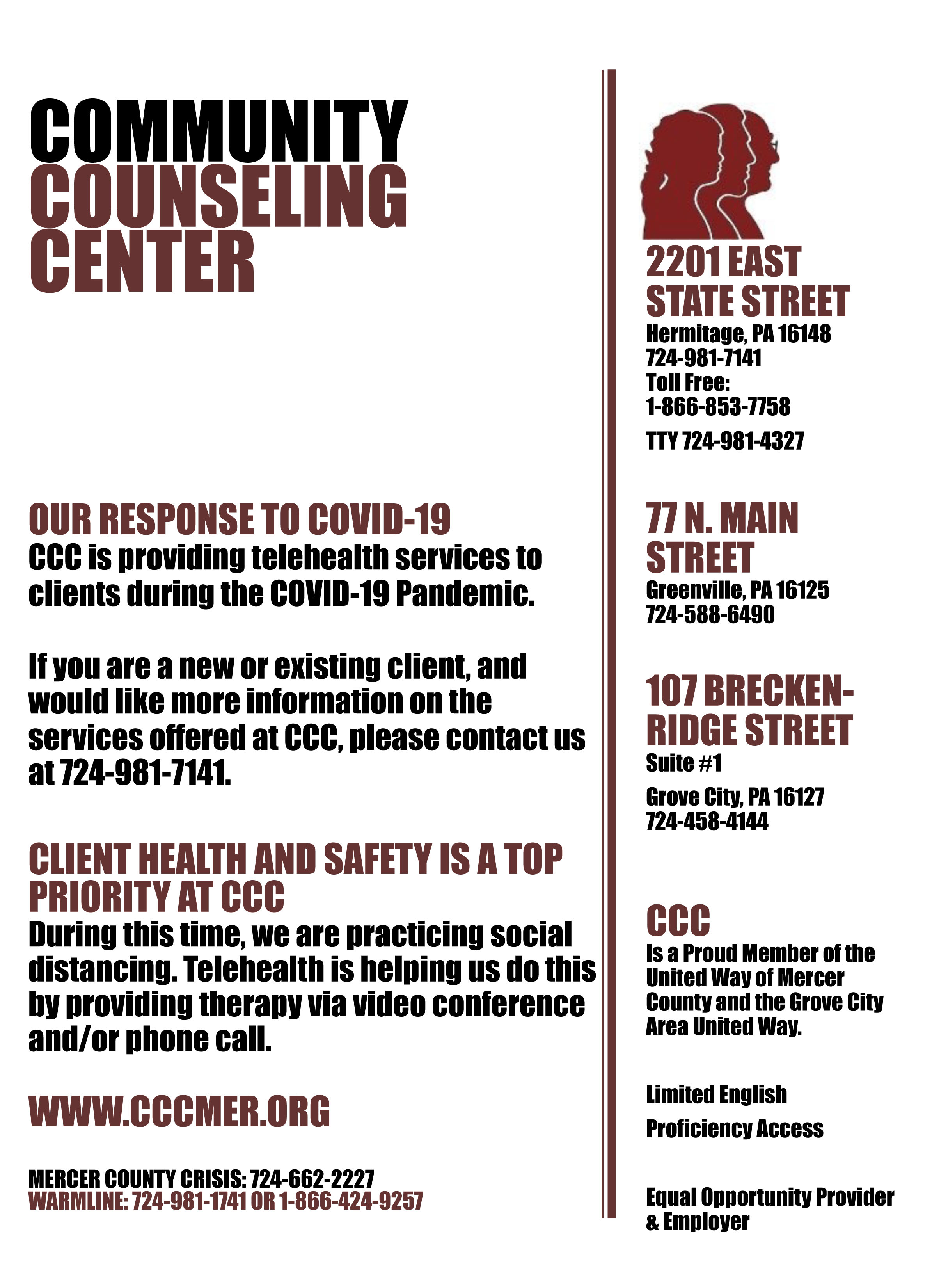 Community Counseling Center | Behavioral Therapy Hermitage