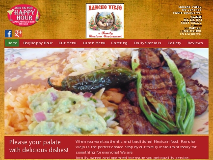 Rancho Viejo - Family Mexican Restaurant | Washington