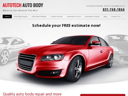 Autotech Auto Body | Auto Painting | Watsonville, CA