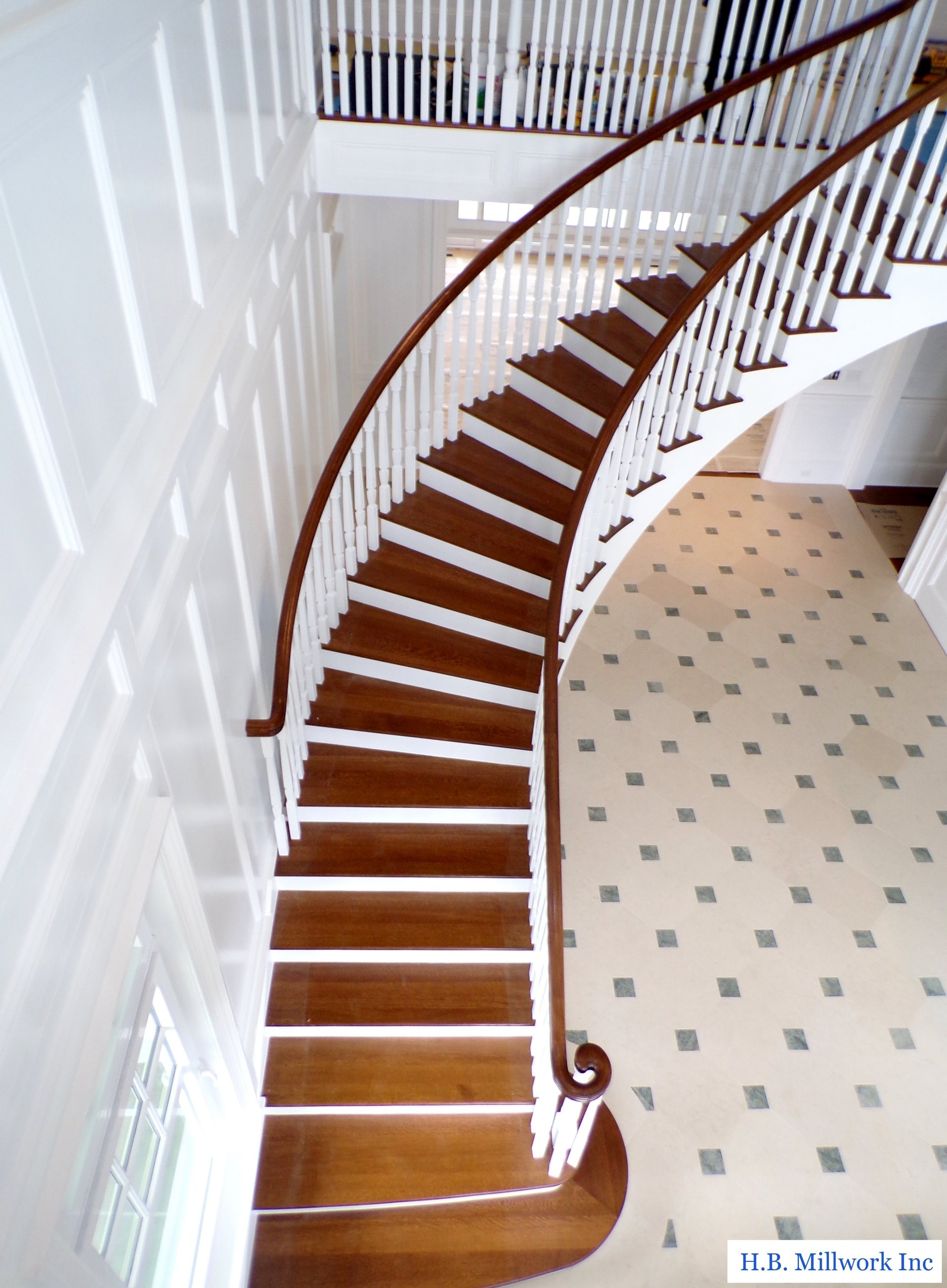 HB Millwork Inc. Stairs & Handrail Gallery | Yaphank, NY