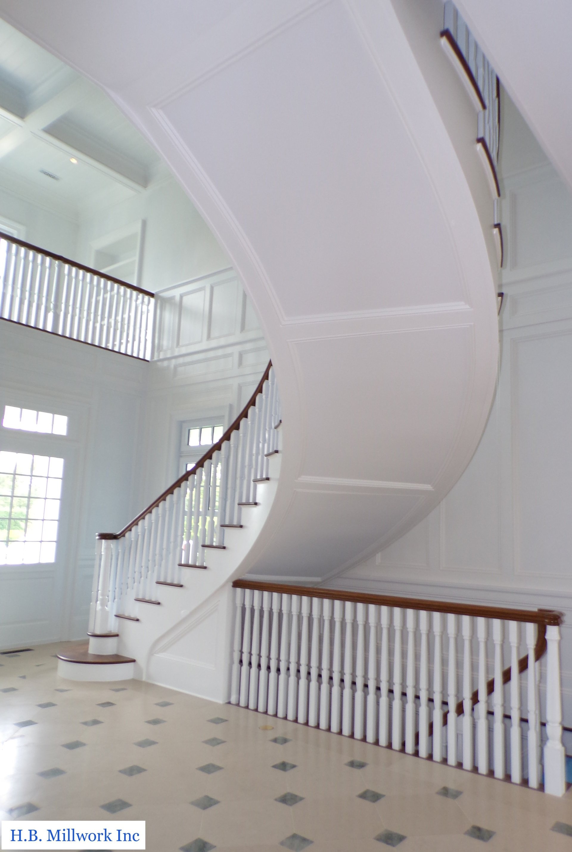 HB Millwork Inc. Stairs & Handrail Gallery | Yaphank, NY