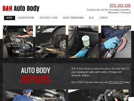 B & H Auto Body | Collision Repair Shop | Greeley, CO