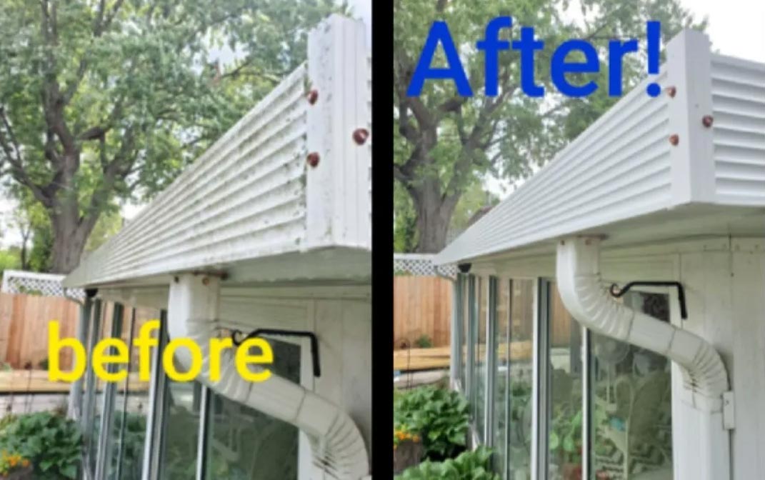 Perry Window Cleaning Before and After Gallery | Springfield