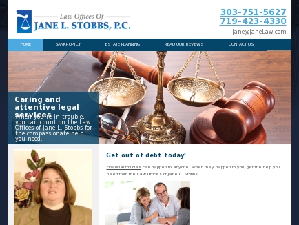 Jane L. Stobbs PC - Attorneys | Lawyer | Aurora, CO | Colorado Springs, CO