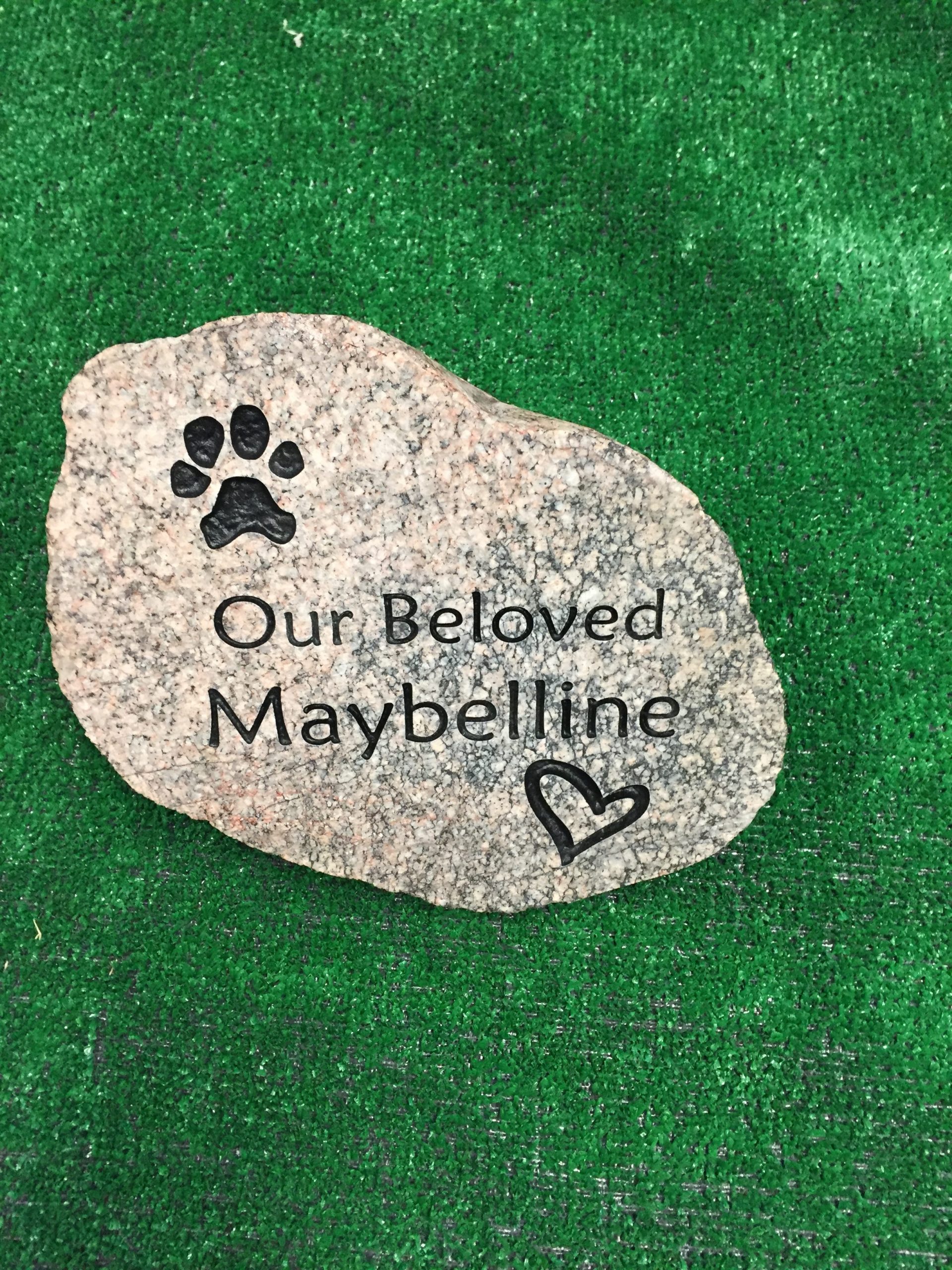 Natural Stone Pet Markers | Pet Memorials | Central Lake, MI