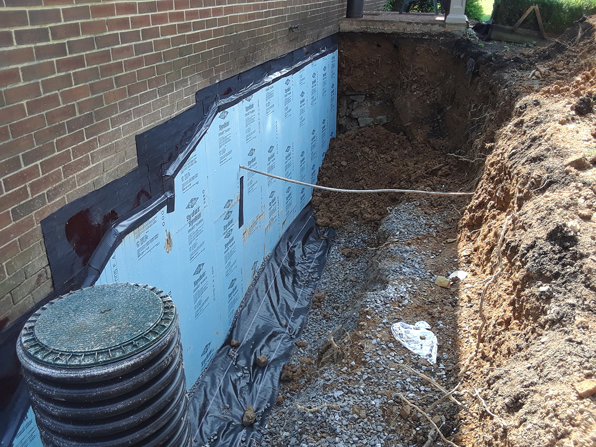 Exterior Basement Waterproofing | Cellar | Manheim, PA