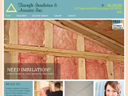 Triangle Insulation - Insulation and Acoustic Ceilings | Columbus, MS