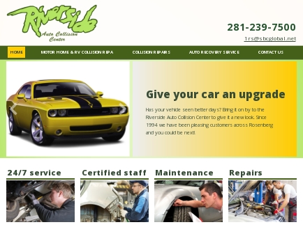 Riverside Auto Collision Center - Collision | Rosenberg, TX