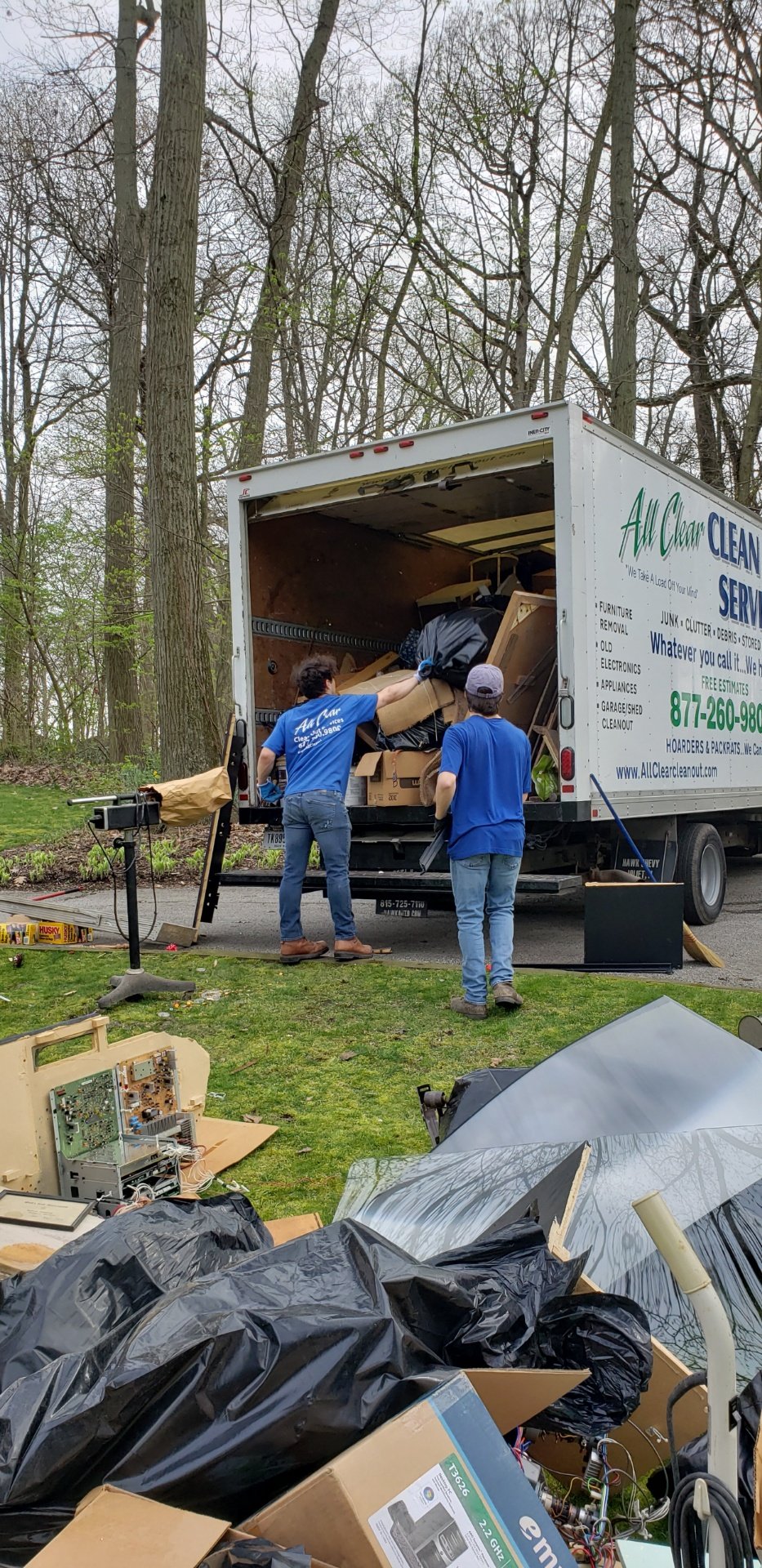 All Clear Clean Out & Junk Removal Services Gallery