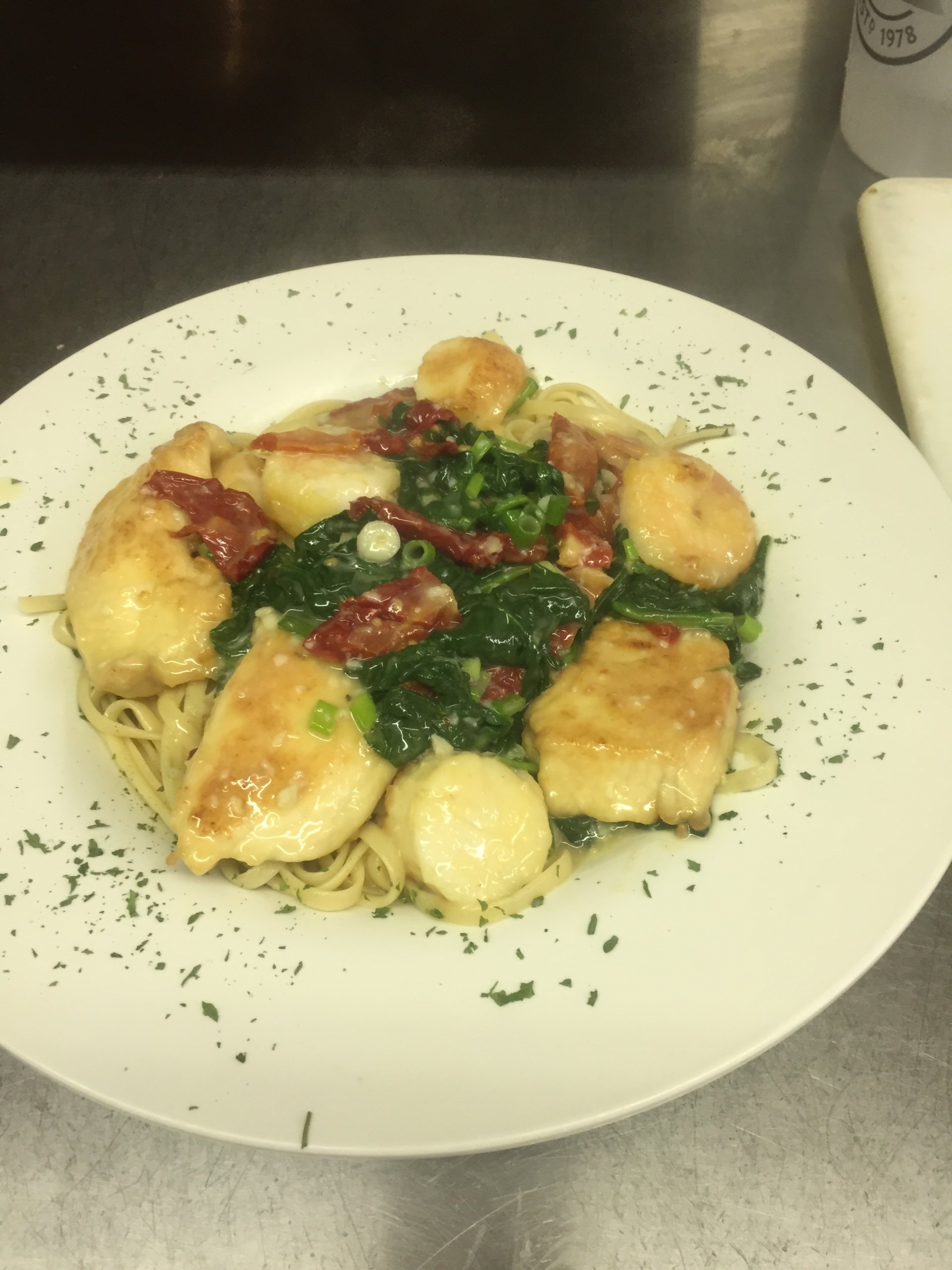 Piccolino's Bar and Grill Lunch and Dinner Menu | Shirley MA