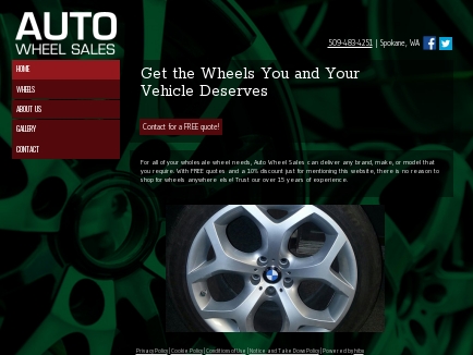 Auto Wheel Sales | Wheel Wholesale | Spokane, WA