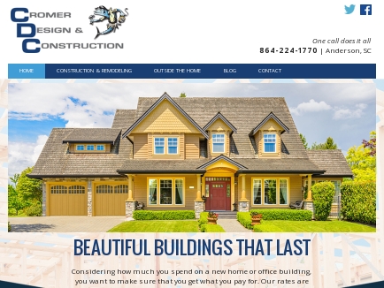Cromer Design & Construction | Builders | Anderson, SC
