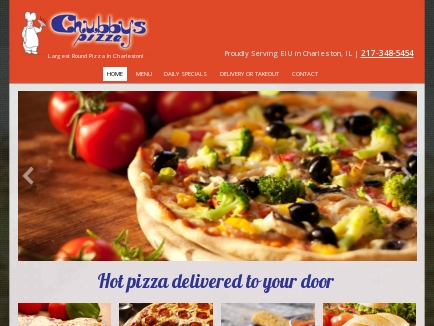 Chubby's Pizza | Pizza Delivery | Charleston, IL