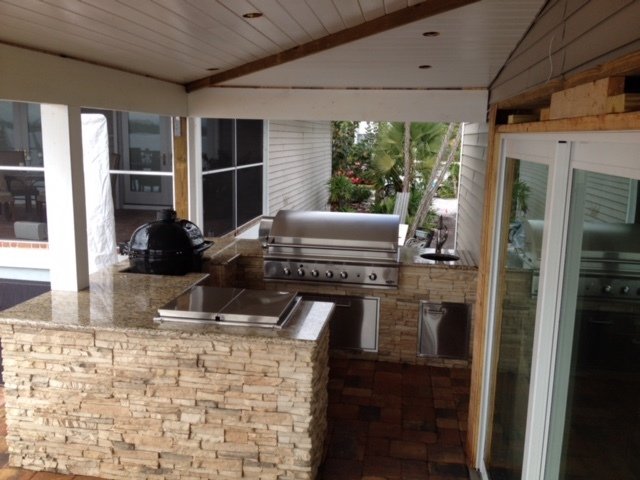 U-Shaped Outdoor Kitchens & Ideas | HL Posey Builders
