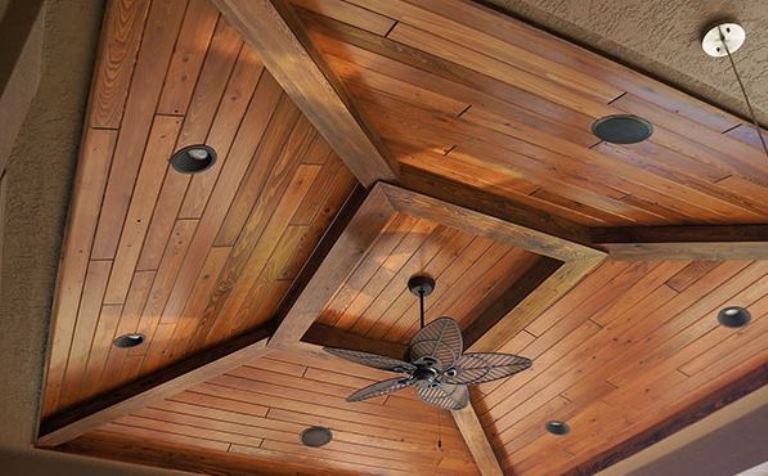 Cypress & Pine Wood Ceilings, Tongue & Groove | HL Posey