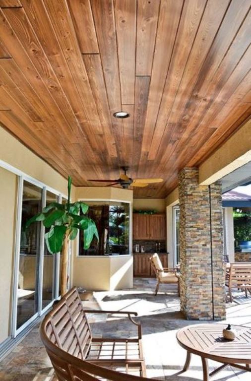 Cypress & Pine Wood Ceilings, Tongue & Groove | HL Posey