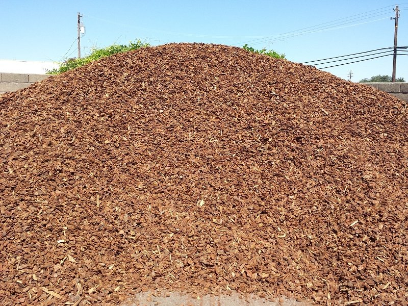 Organic Mulch | Black Bark | Woodland, CA