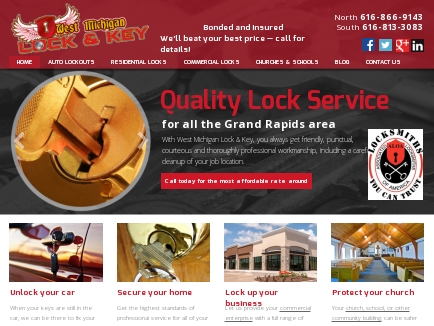 West Michigan Lock & Key - Locksmith | Grand Rapids, MI