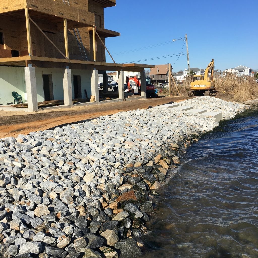 Stone Revetment | Armor Stone | Manorville, NY