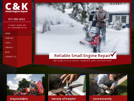 C & K Small Engine Repair | Parts Sales | Lansing, MI