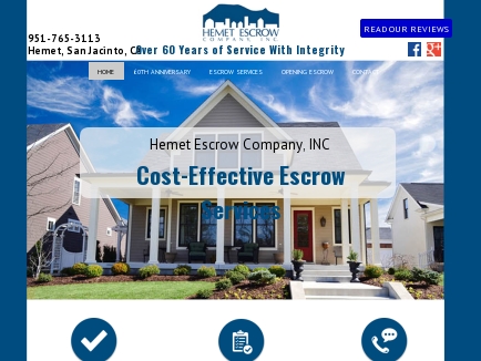 Hemet Escrow Company, Inc. - Escrow Service | Hemet, CA