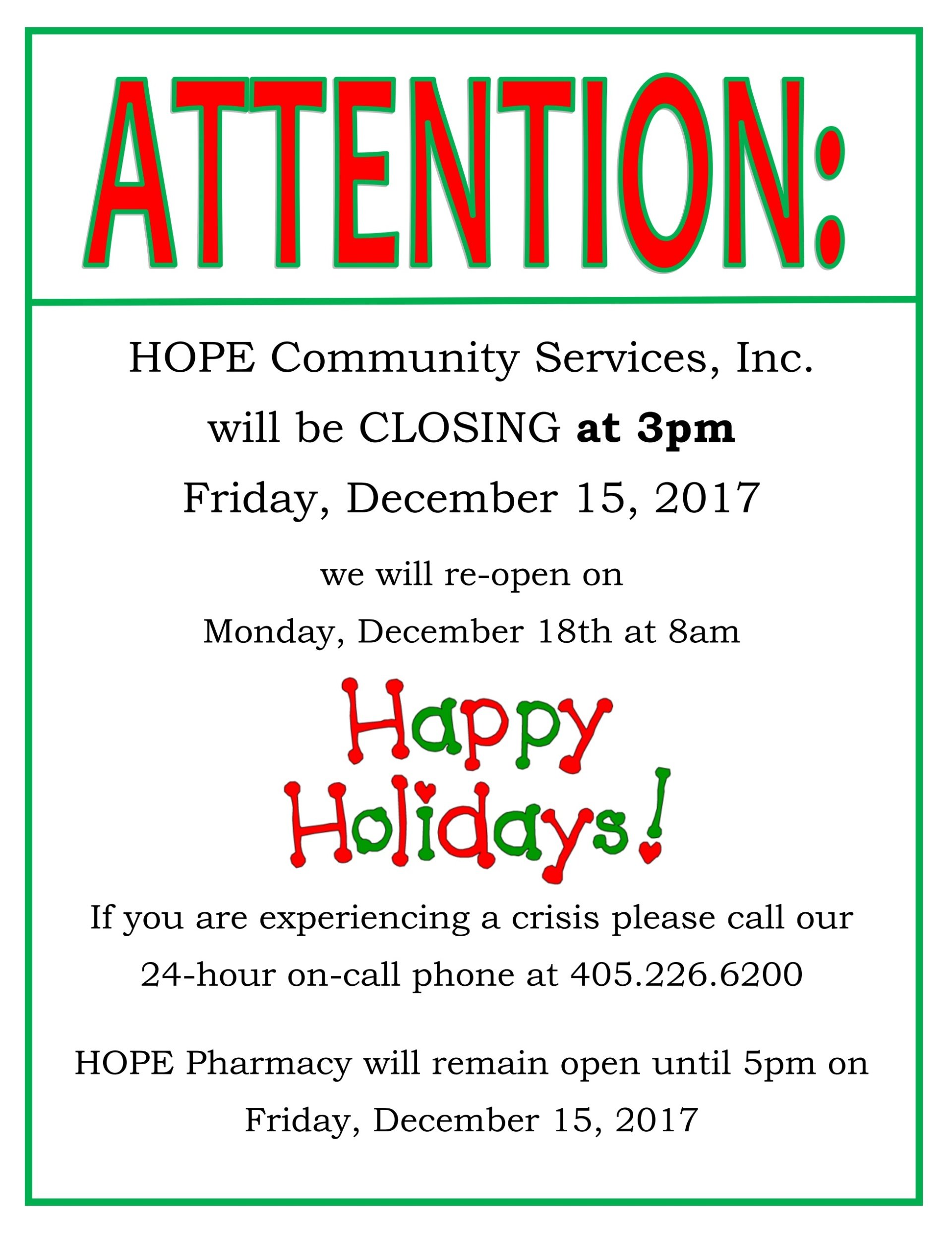 HOPE Community Service Inc. | Oklahoma City, OK