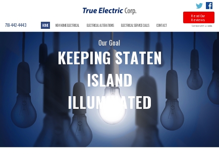 True Electric Corp.- Home Electrical | Staten Island NY
