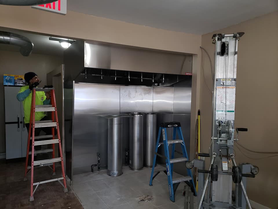 Commercial Kitchen Hood | Installation | Willington, CT