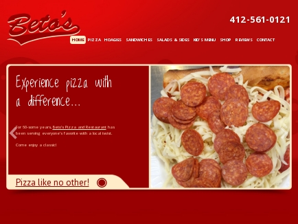 Beto's Pizza and Restaurant - Italian | Pittsburgh, PA