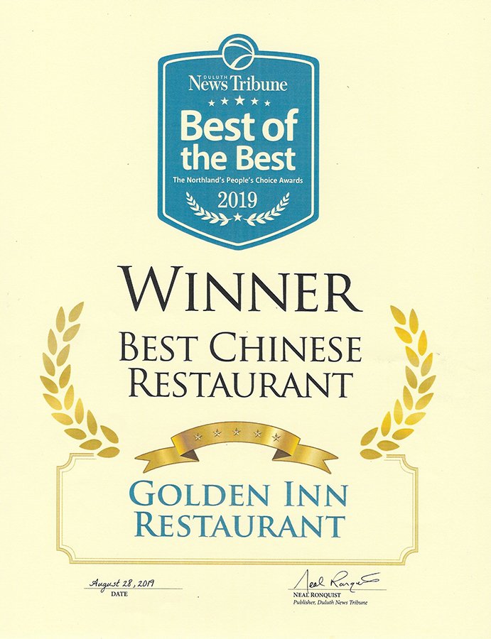 Golden Inn | Chinese Food | Superior, WI