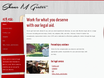 Shane M Geeter - Attorney | Milledgeville, GA