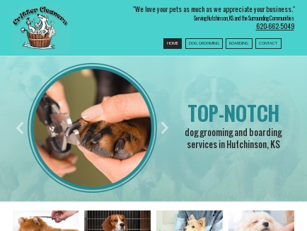 Critter Cleaners | Dog Grooming | Hutchinson, KS